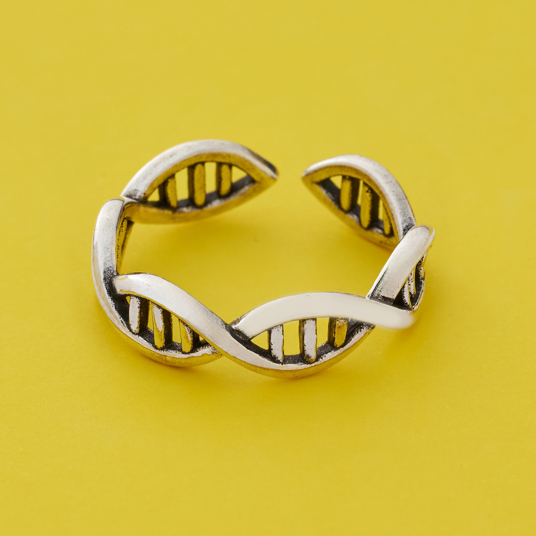 Vintage DNA Double Helix Ring – AdaMarie Jewelry
