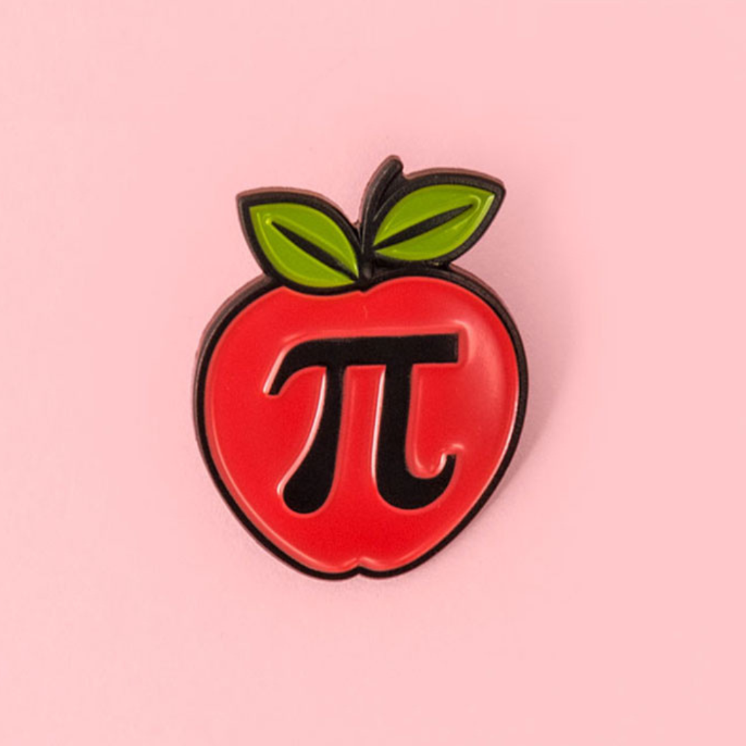 Apple Pi Pin – AdaMarie Jewelry