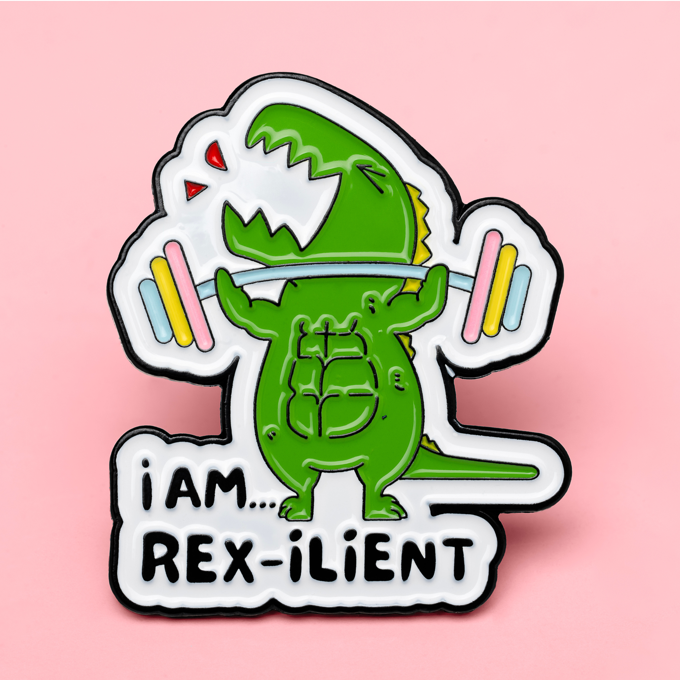 I AM Rex-ilient Pin – AdaMarie Jewelry
