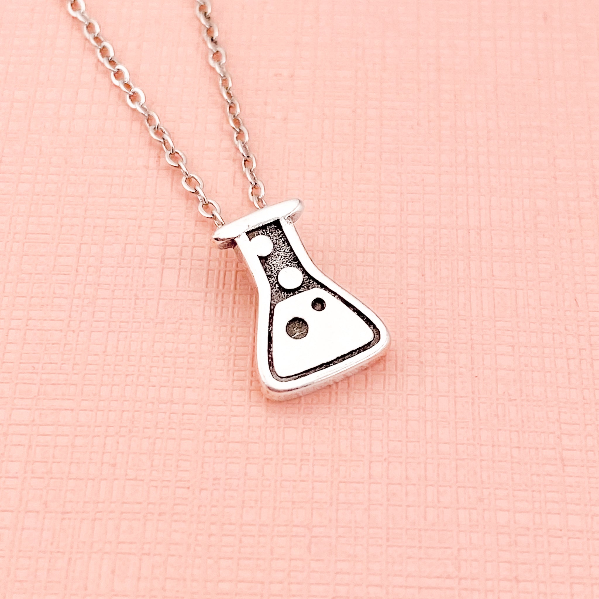 Science Flask Necklace – AdaMarie Jewelry